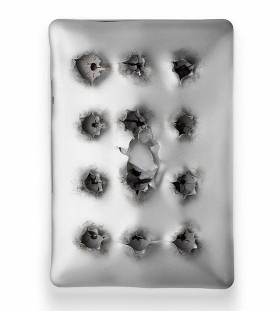 Destroyed Apple Products Become Work of Art | Amusing Planet